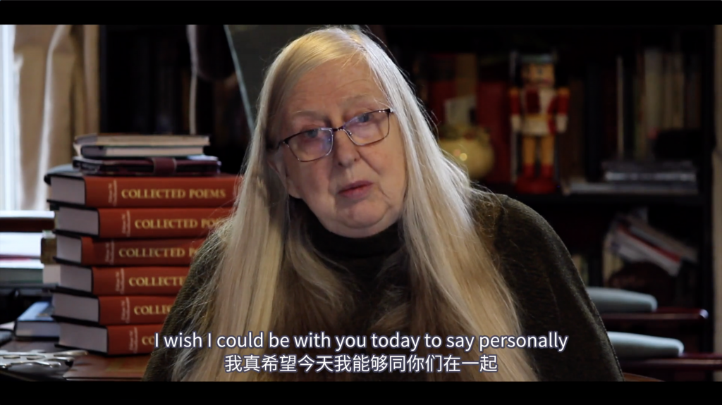Poetry reading by Irish poet Eiléan Ní Chuilleanáin - The Belt and Road ...